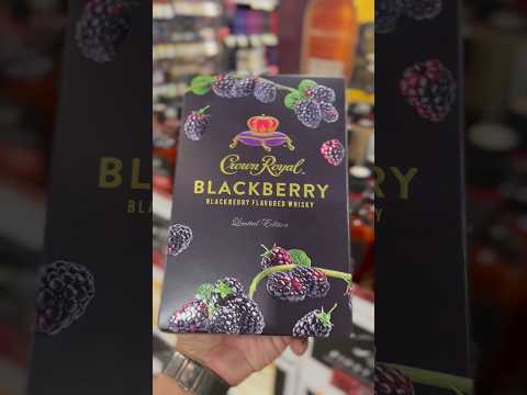 BEST CROWN ROYAL BLACKBERRY LIMITED EDITION WHISKEY❗️ #WhiskeyTube #Whiskey