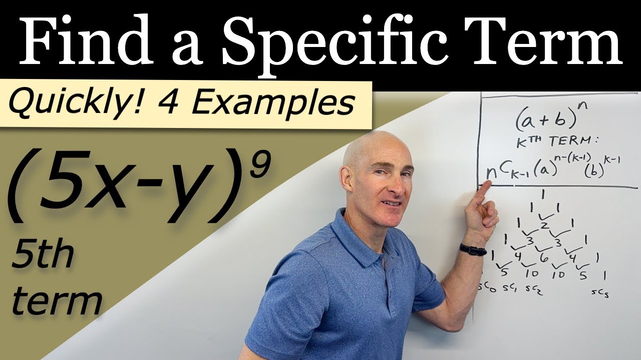 Find a Specific Term in a Binomial Expansion Quickly!