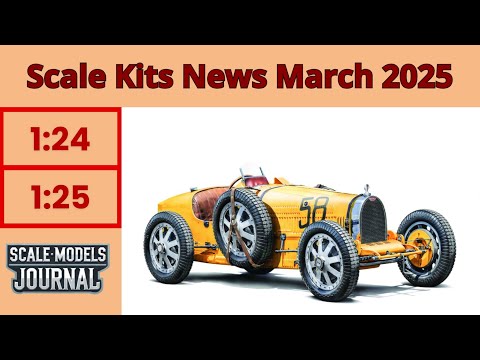 Scale Models News/ Cars, Trucks and Motorcycles 1:24, 1:25, 1:12, 1:32, 1:43 - February-March 2025