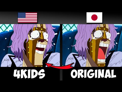 4kids CENSORSHIP in One Piece