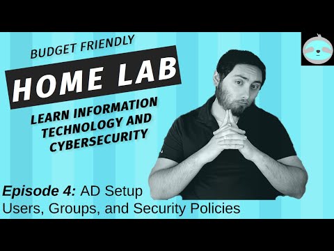 Budget Friendly Home Lab: AD Setup, Users, Groups & Security Policies