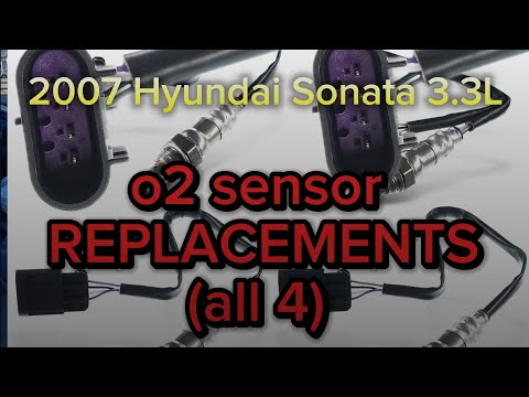 2007 Hyundai Sonata 3.3L o2 Sensor REPLACEMENT (all 4)