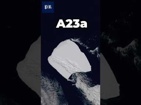 The world's largest iceberg A23a is Drifting!