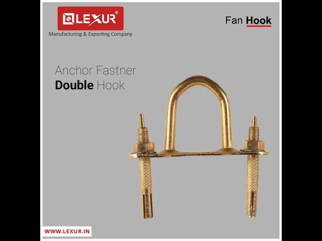 Fan Hook - False Ceiling Fan Hook Manufacturer from Surat