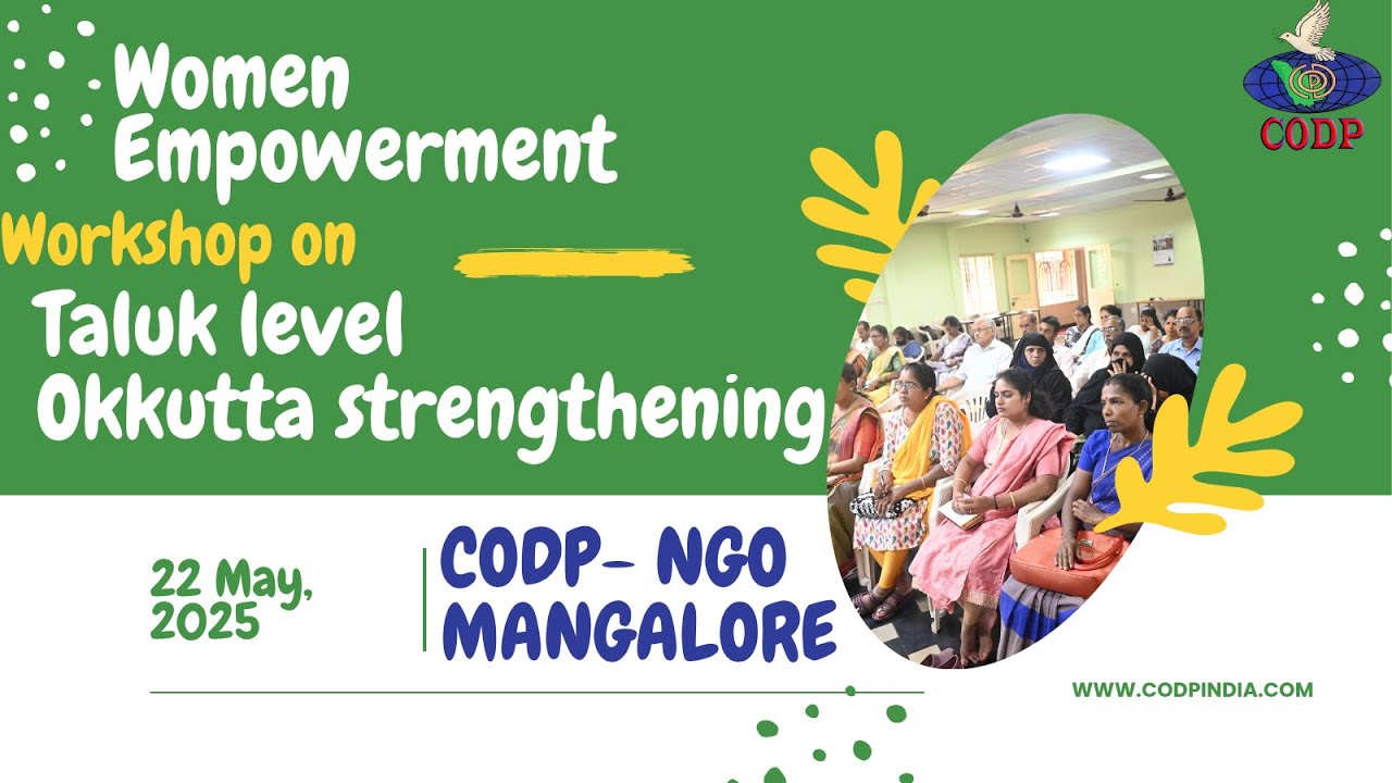 Training on Strengthening Taluk-level Okkutta for CODP Self-Help Groups - Canara Organisation ...