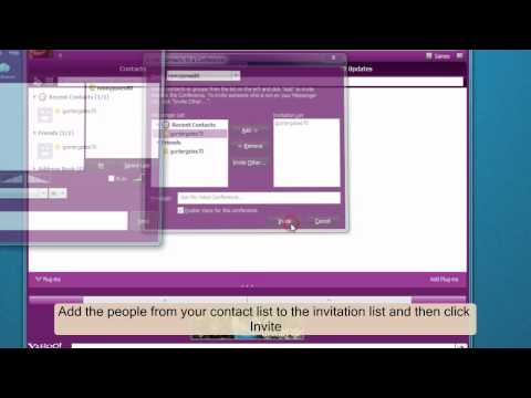 How to join chat room in Yahoo! Messenger