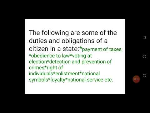 GOVERNMENT SS1 RIGHTS OF CITIZENS