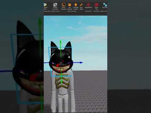 Lets make CARTOON CAT In ROBLOX! #scp #cartooncat #scary #funny #roblox #robloxstudio #sulymazing