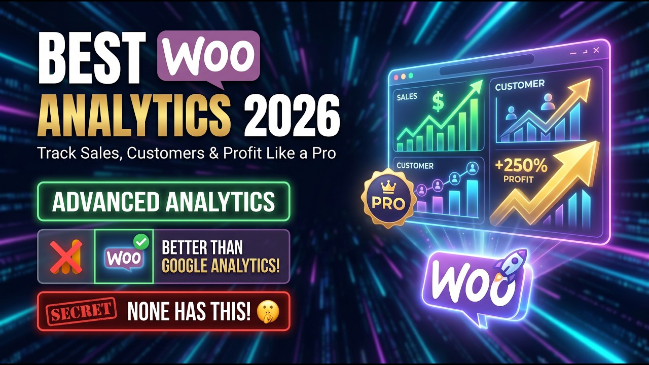 Best WooCommerce Analytics Plugins 2026 🚀 Track Sales, Customers & Profit Like a Pro