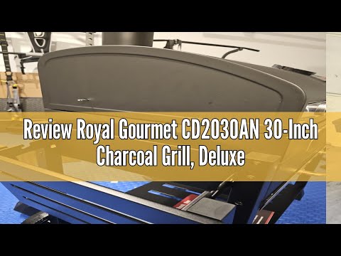 Review Royal Gourmet CD2030AN 30-Inch Charcoal Grill, Deluxe BBQ Smoker Picnic Camping Patio Backyar