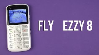 Fly Ezzy 8 Grey купити в інтернет-магазині: ціни на мобільний телефон (бабусефон) Ezzy 8 Grey ...