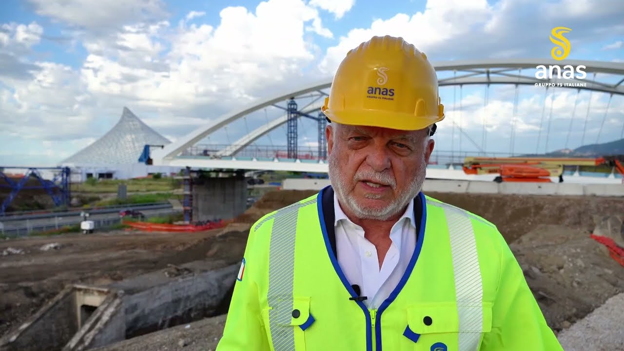 Varato il nuovo ponte ad arco sull’A1 a Tor Vergata - Mobilita.org