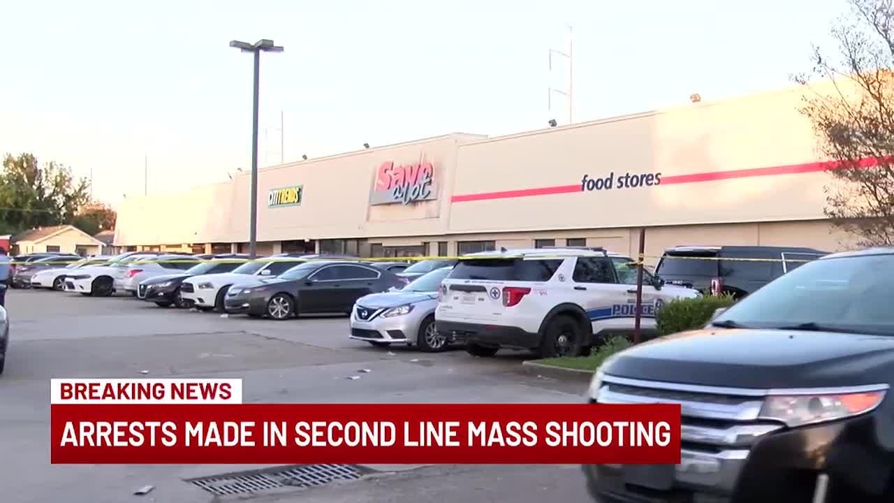 Arrests made in Second Line mass shooting