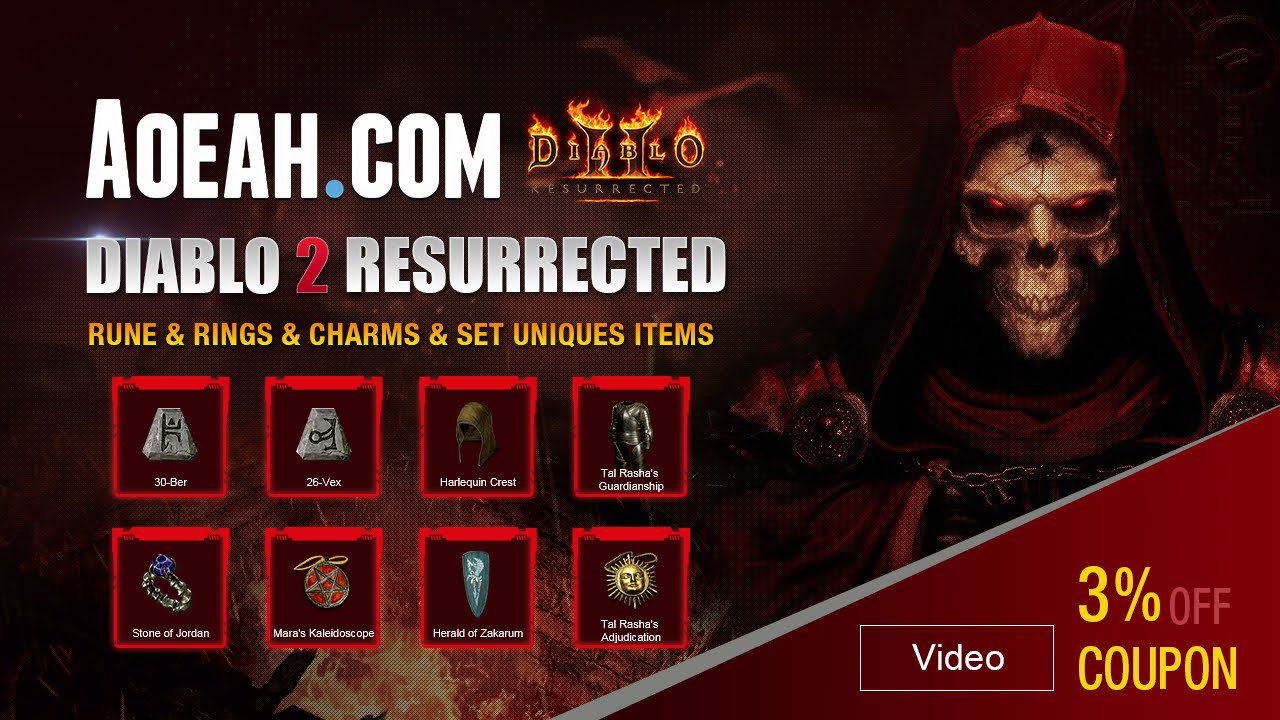 Buy D2R Items - Coupon 