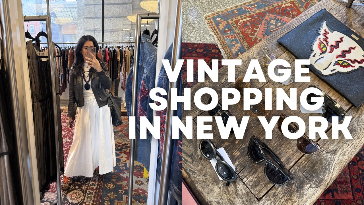 VINTAGE SHOPPING IN NEW YORK!