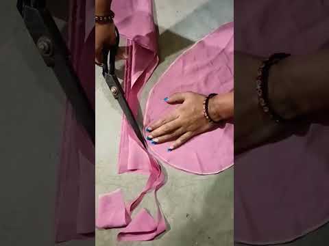 pillow cover cutting in heart shape❤ ||#shortsvideo