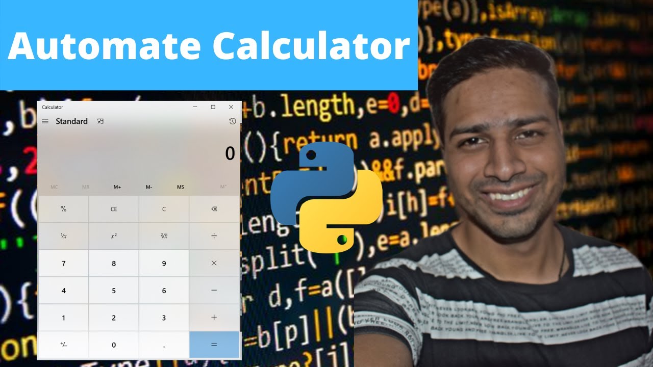Automate Calculator and Copy Data to Excel | Python Automation