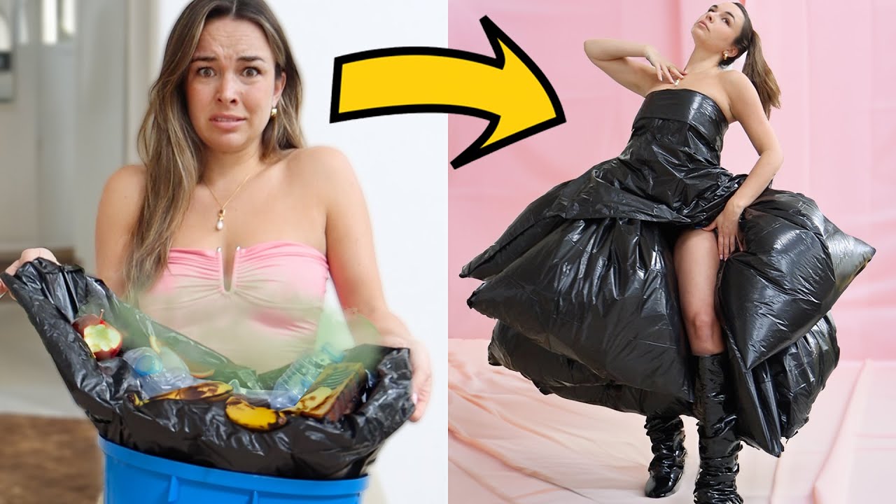 CREATING OUTFITS USING RANDOM OBJECTS