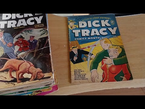 Bought Some Golden Age Dick Tracy and Archie Comics