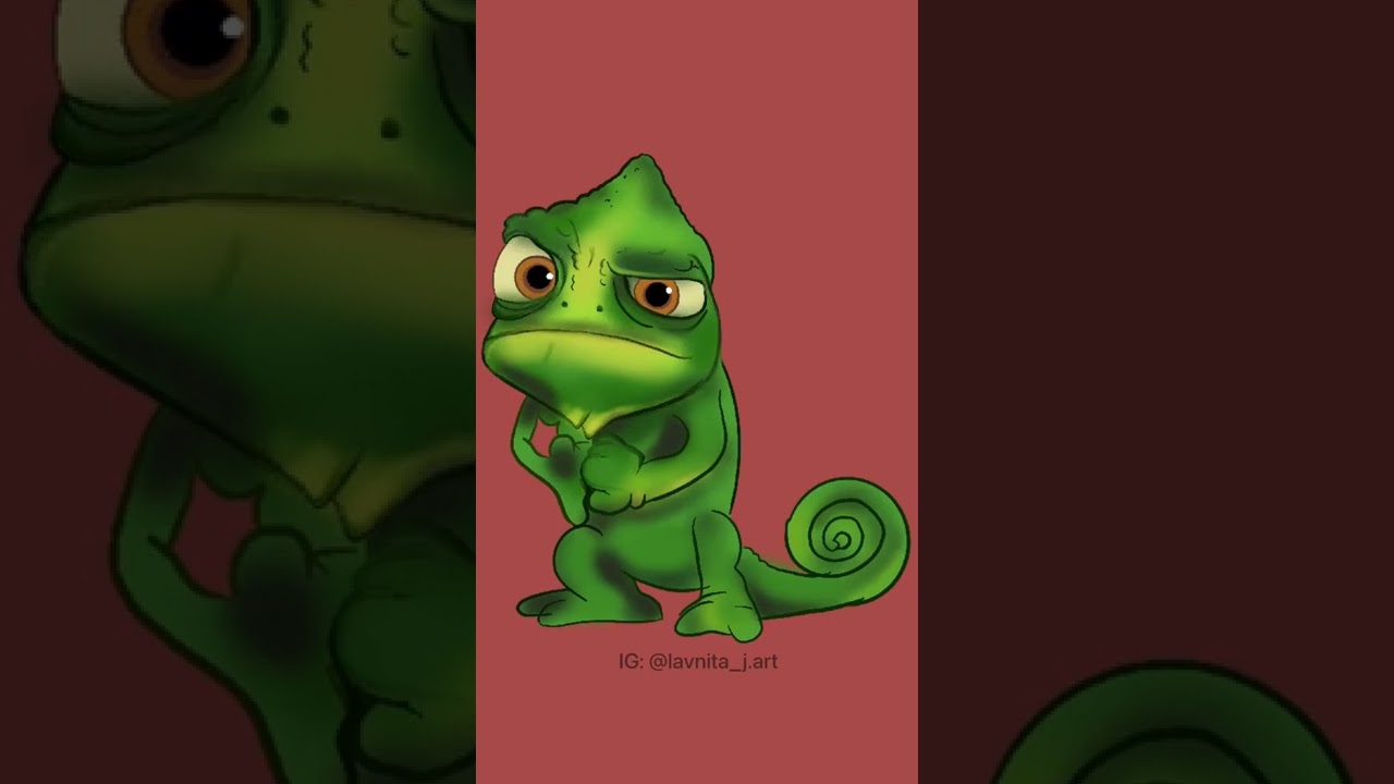 Pascal 😍 ! #tangle #short #digitalart