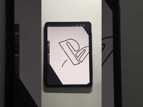 How to Draw the PS5 Logo!