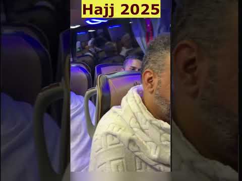 Hajj 2025 | Pilgrims travel through bus | Hajj 2025