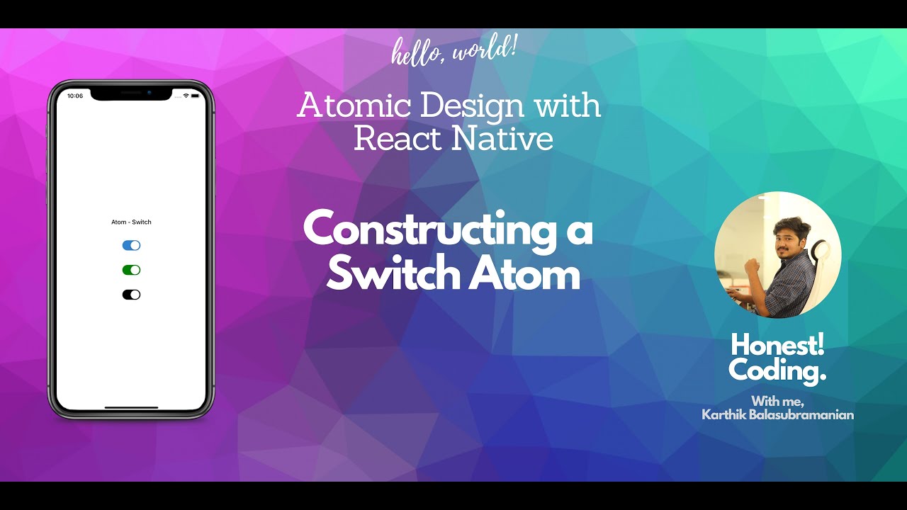 Constructing a Switch Atom in React Native