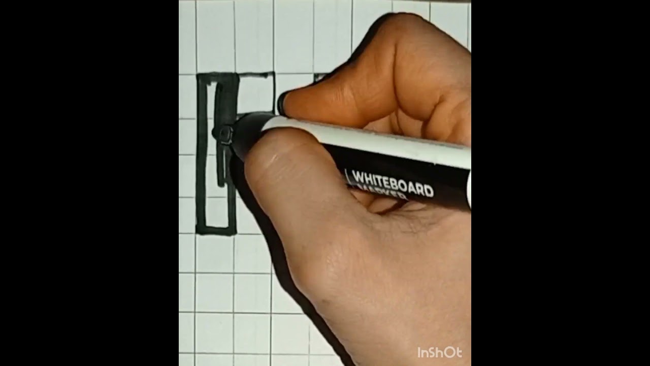 Pixel art letter M #shorts #art #drawing #pixelart