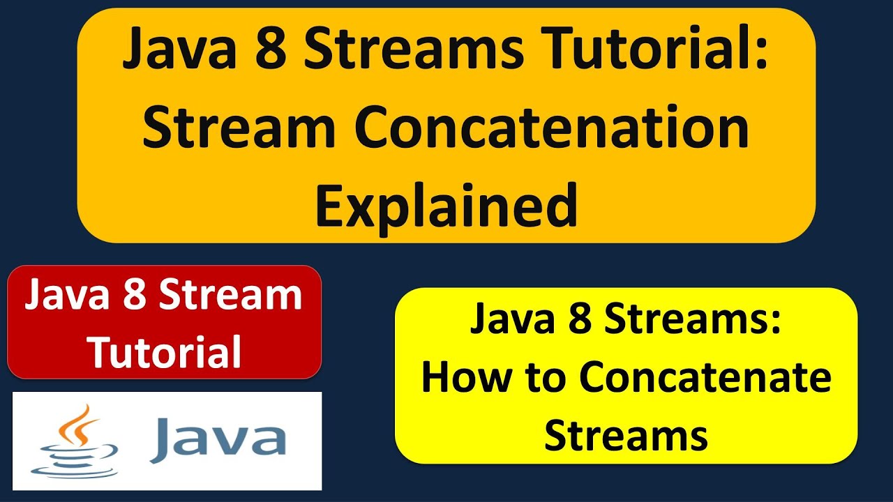 Java 8 Streams Tutorial: Stream Concatenation Explained | Streams in Java 8
