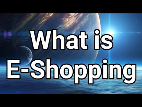 What is E-Shopping. Urdu/ English
