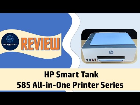 Review : HP Smart Tank 5101 | 585 Wireless All In One printer series