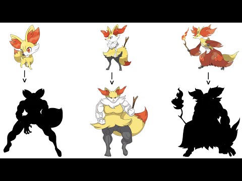Fennekin - Braixen -  Delphox Muscle Pokemon - Pokemon As Bodybuilder