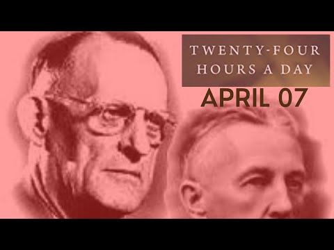 24 hrs a Day Hazelden Book Audio - April 07 #alcoholic #alcoholism #alcoholicanonymous