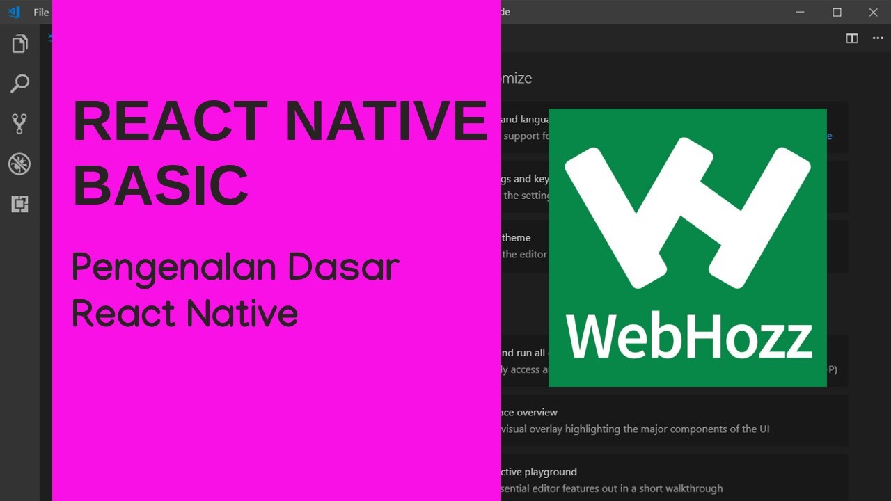 Belajar React Native : Pengenalan & Basic React Native