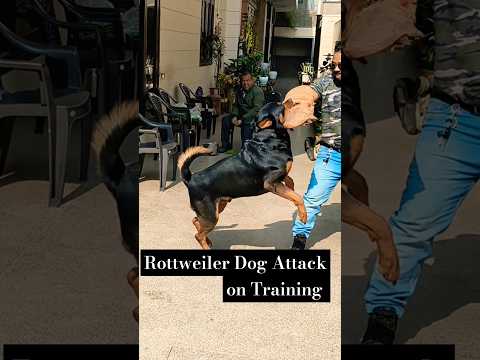 Rottweiler Dog Attack on Training #session #644 #rottweiler #shorts
