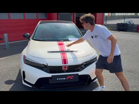 🔴⚪️ THE ULTIMATE HONDA CIVIC Type R (only 1 COPY in 🇫🇷) + TRACK DRIVING 🔥