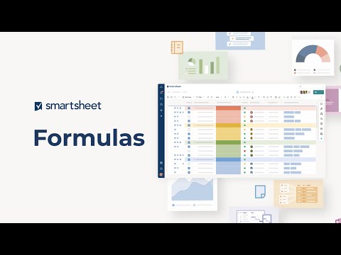 How to use Formulas in Smartsheet