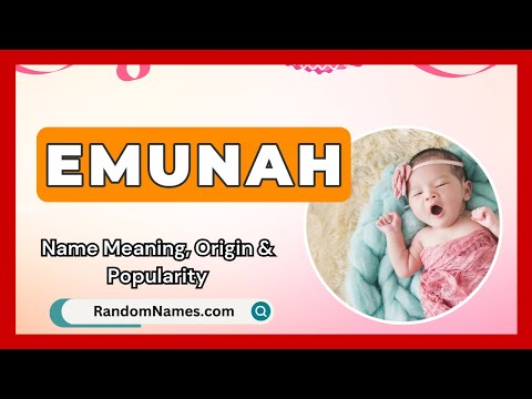 Emunah - Baby Girl Name Meaning, Origin & Popularity - RandomNames.com