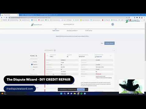 [BREAKING] The Dispute Wizard - DIY Guided Credit Repair