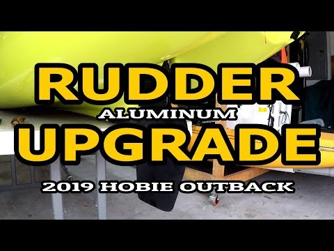 2019 Hobie Outback DIY Rudder Upgrade | Florida Fish Hunter