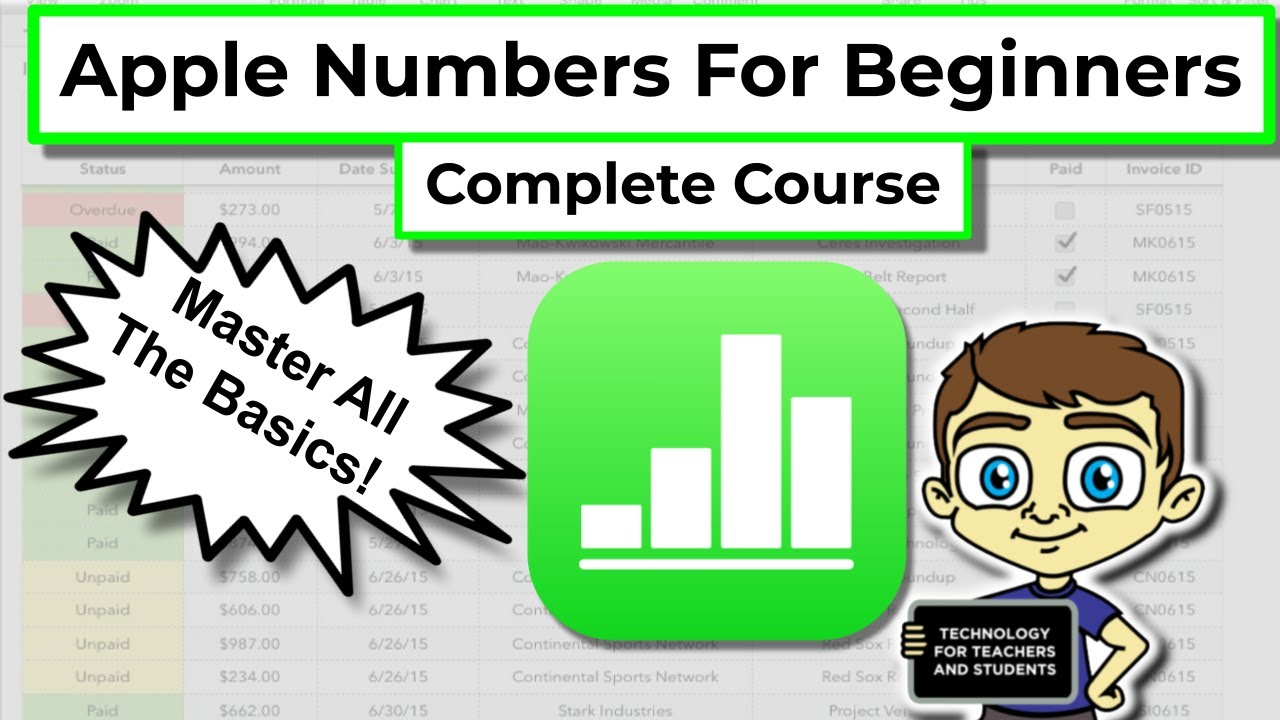 Apple Numbers for Beginners - The Complete Course