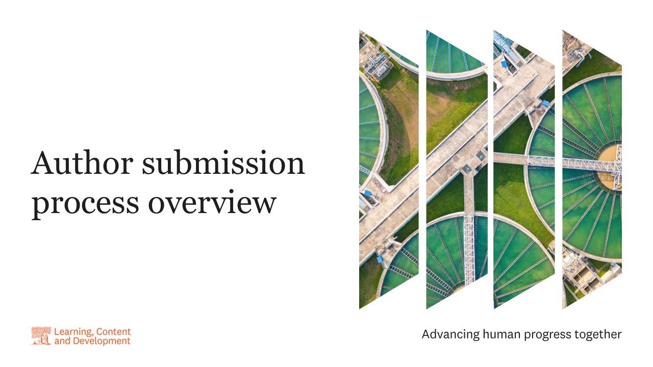 Elsevier: Author submission process overview