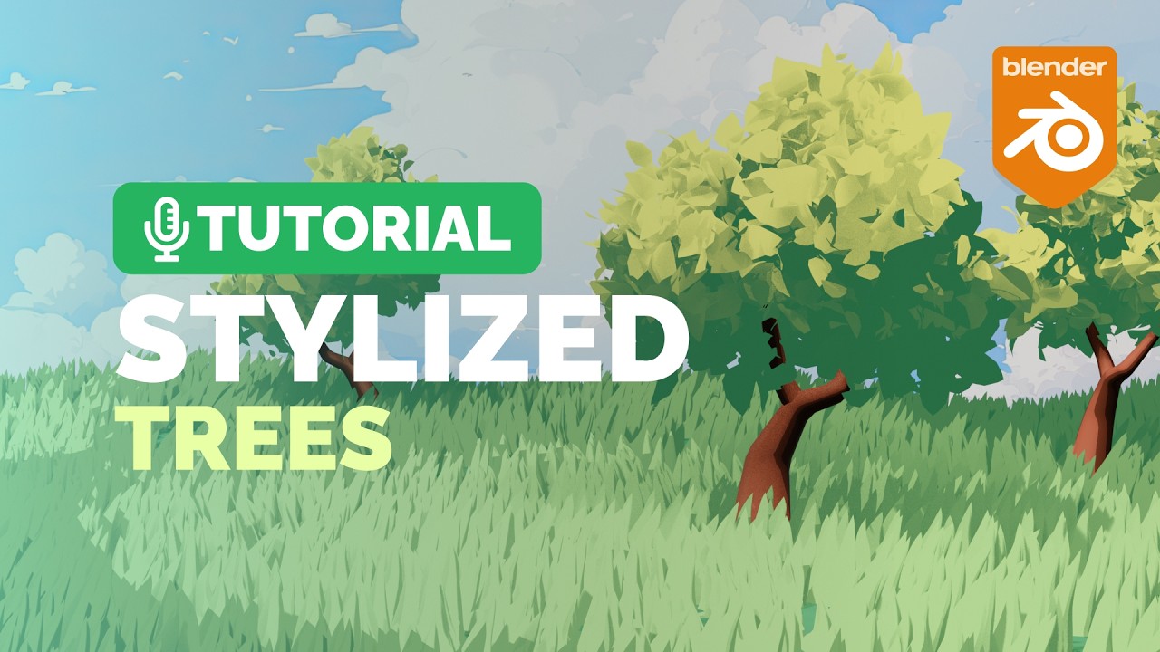 Blender Stylized Trees Tutorial