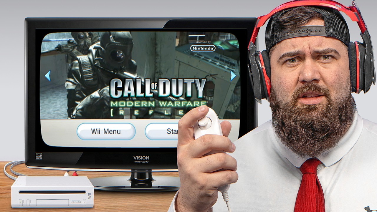 I Tried Call of Duty on the Nintendo Wii... it BROKE me.