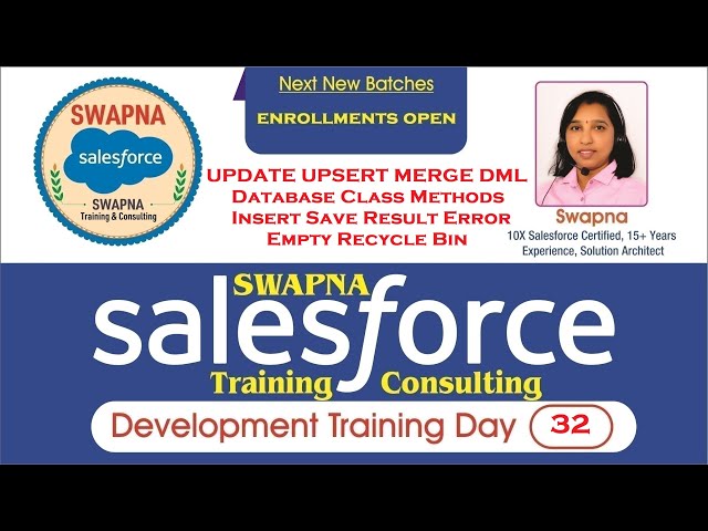 Understanding Salesforce DML Operations: Update, Upsert, and Merge ...