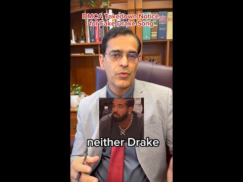 DMCA Issues Takedown Notice for Fake Drake AI Song
