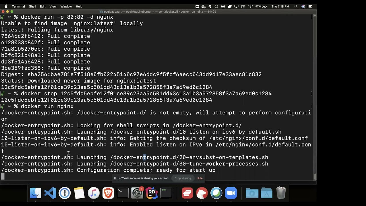 Python in the Cloud with Docker