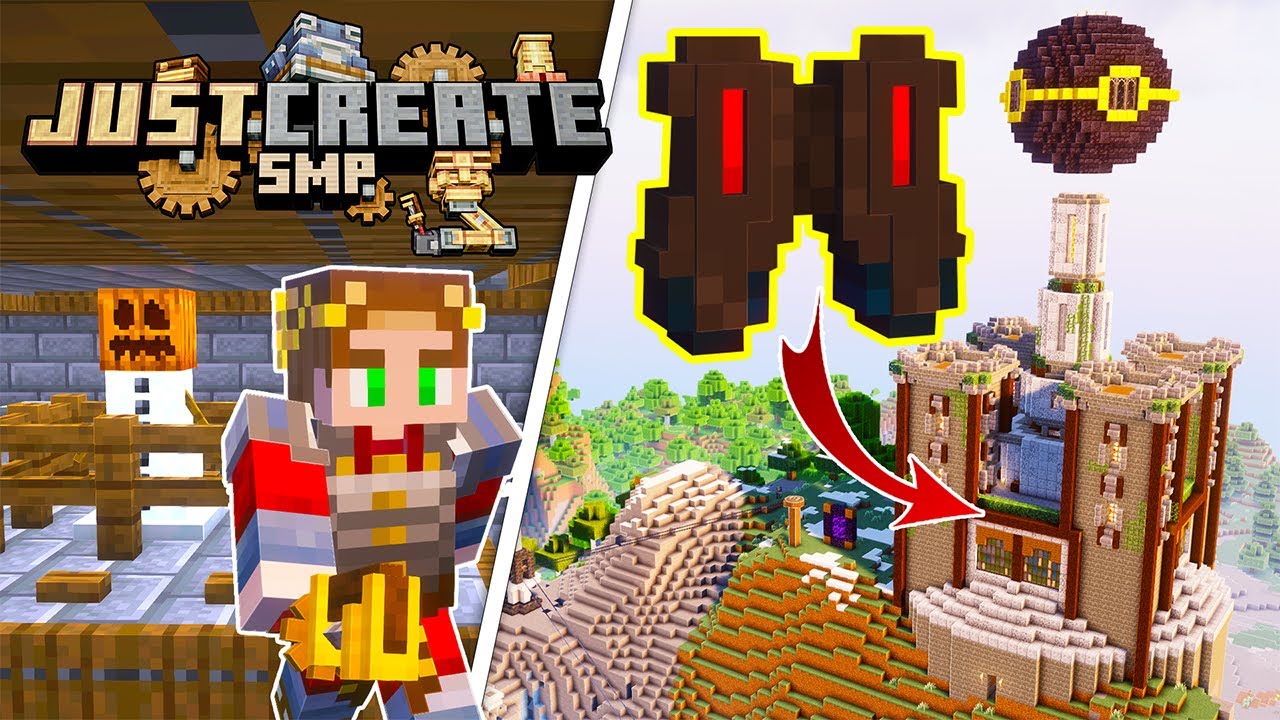 I Got a BUILDER'S JETPACK in Minecraft Just Create SMP! [#11]