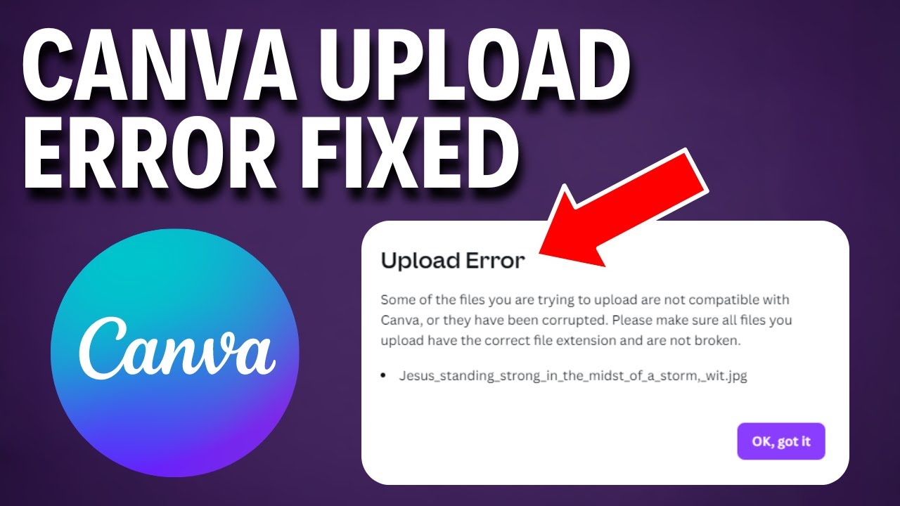 Canva Upload Error Fixed: How to Fix Canva Upload Error