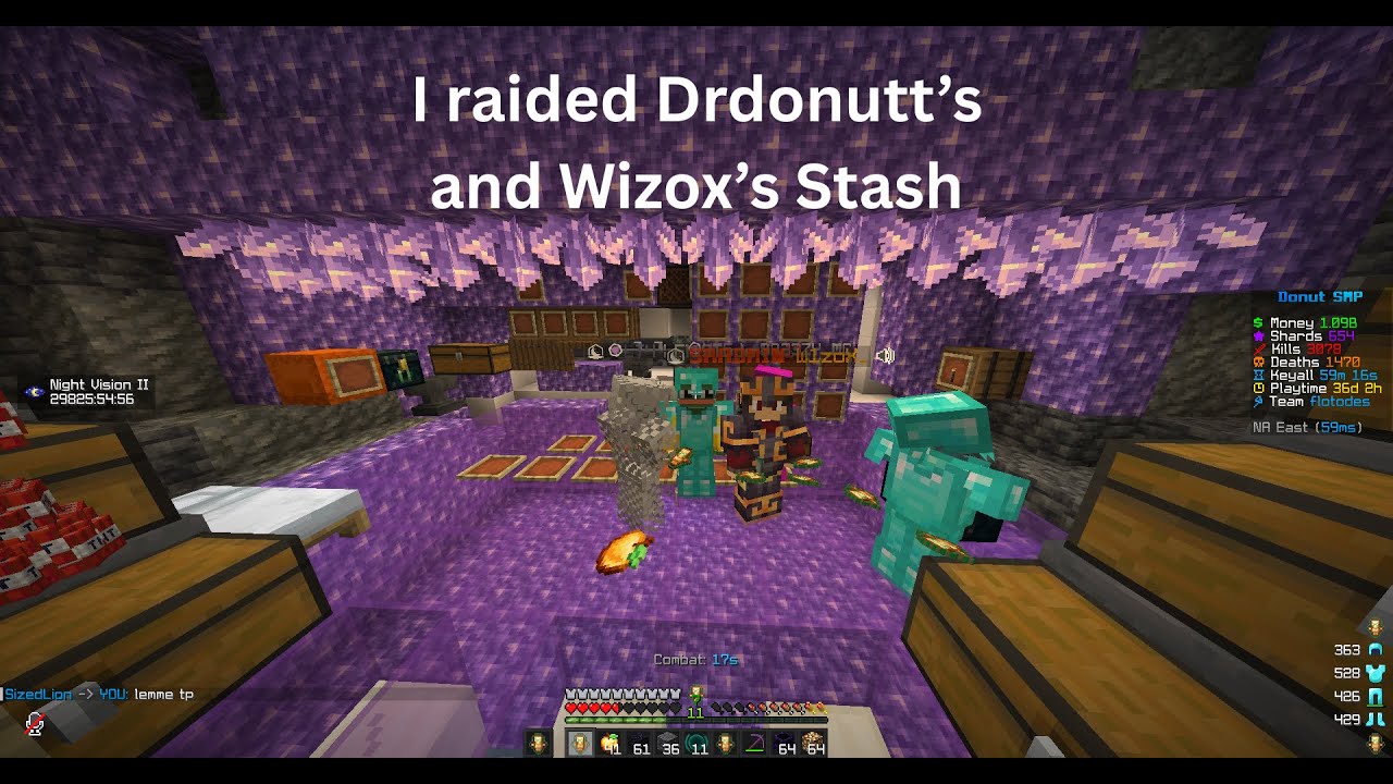 I Raided Drdonut's stash on the DONUT SMP!